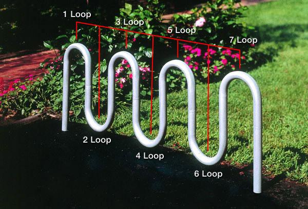 Contemporary Loop Bike Rack Commercial Bike Racks Public Bike Racks